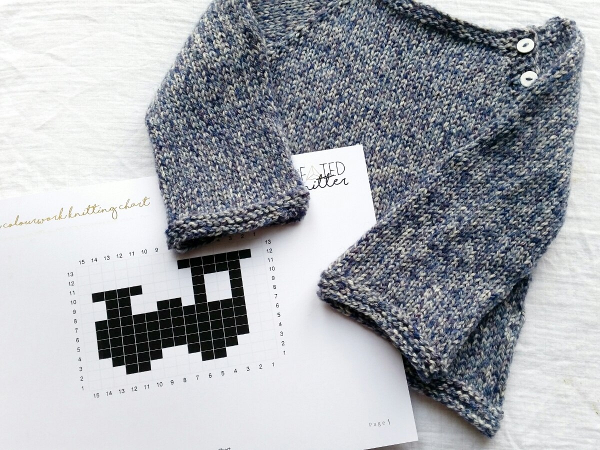 Two New Free Train Knitting Charts - The Fated Knitter
