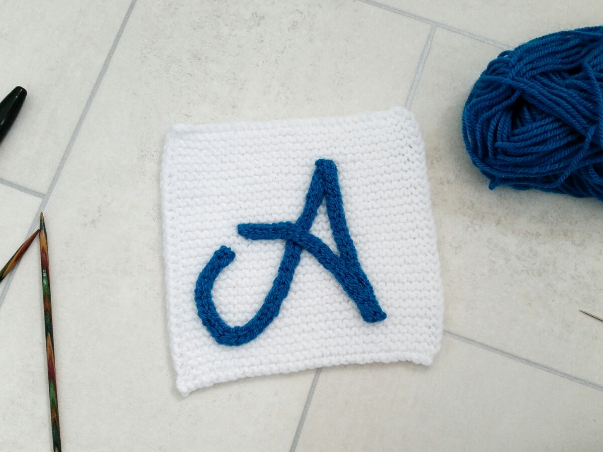 How to Create an Amazing Appliqué Alphabet - The Fated Knitter