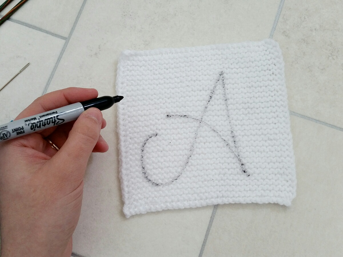 How to Create an Amazing Appliqué Alphabet - The Fated Knitter