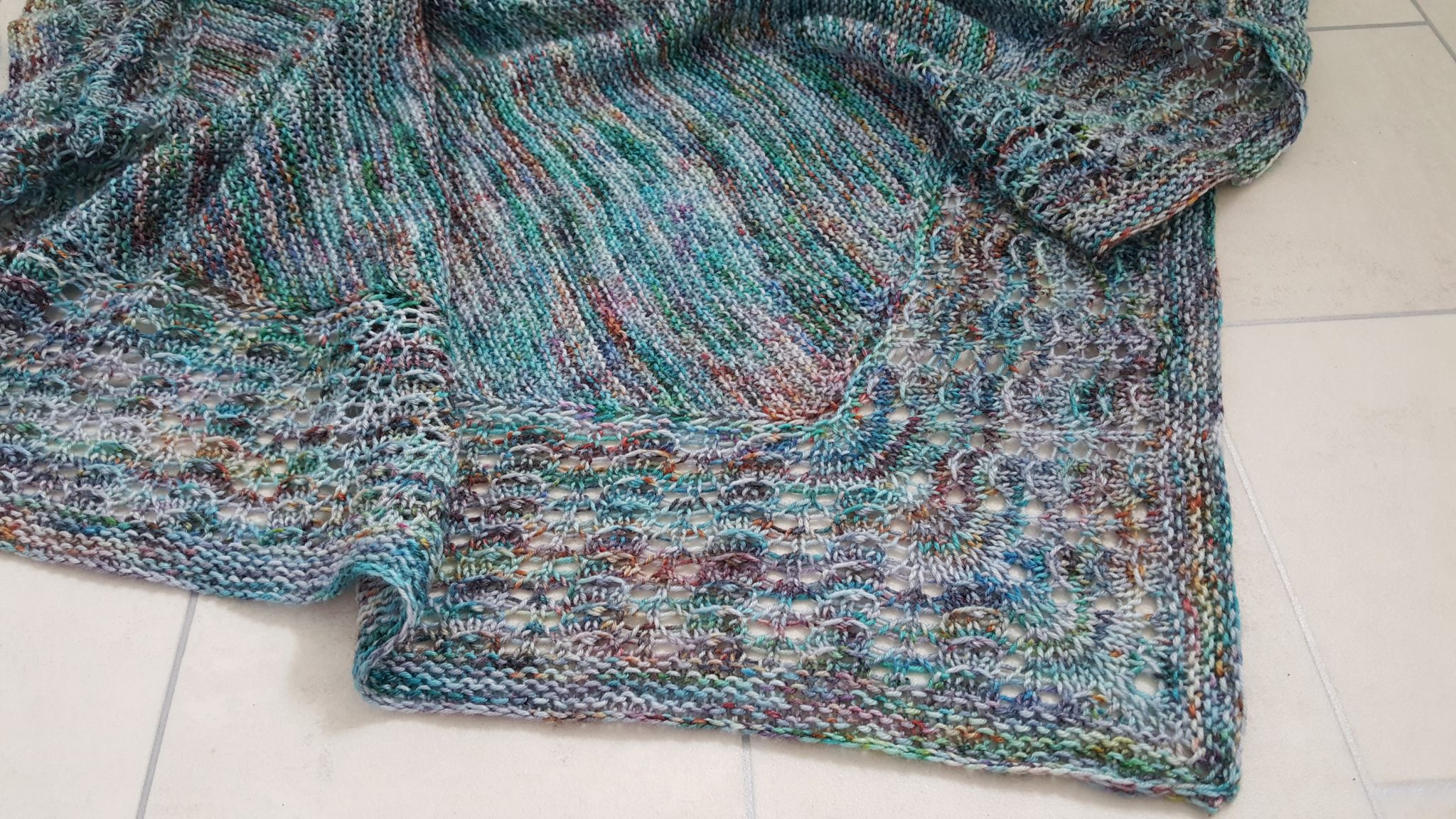 Seashell Blanket Knitting Pattern - The Fated Knitter